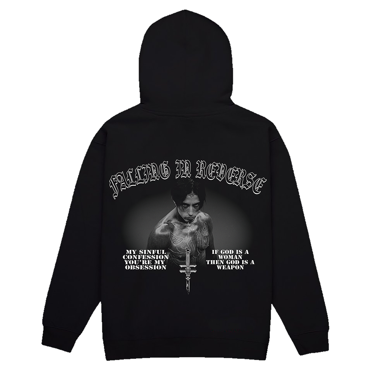Official Falling in Reverse Store - Dagger Hoodie – Falling In Reverse